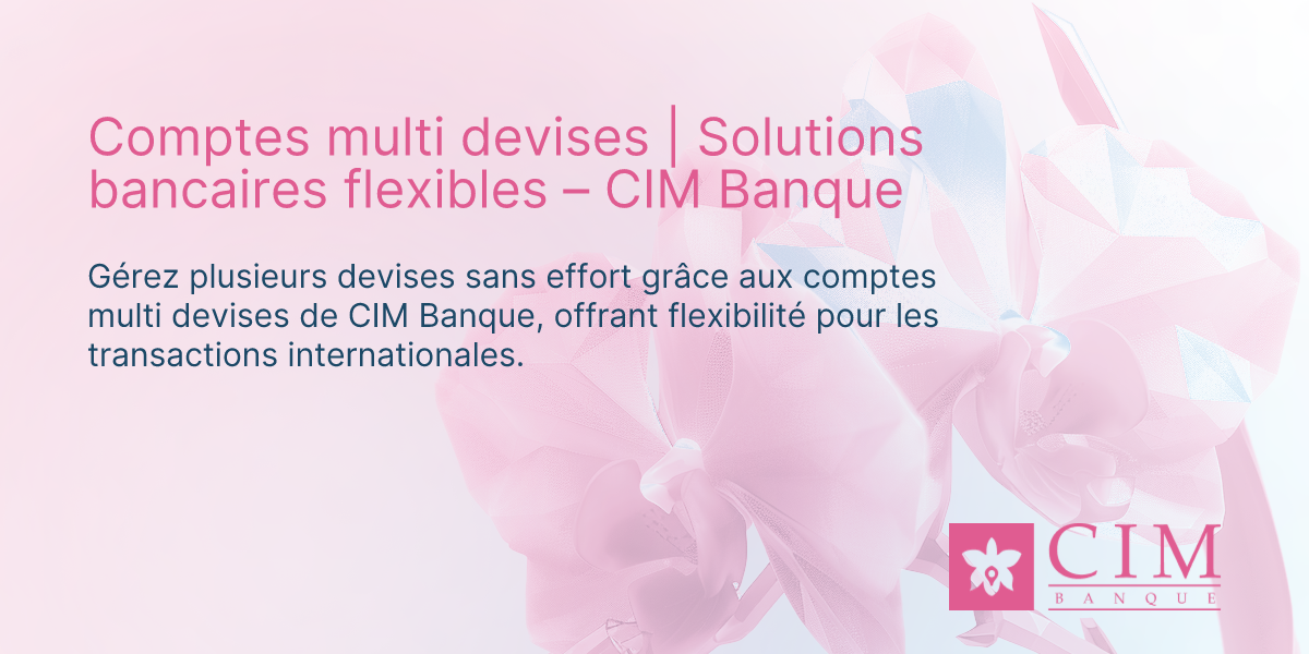 Comptes multi devises | Solutions bancaires flexibles – CIM Banque ...
